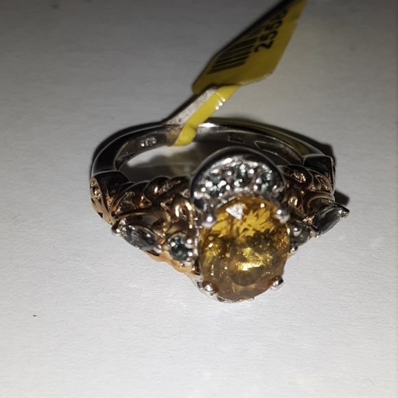STS | Jewelry | Sts 925 Citrine Ring | Poshmark